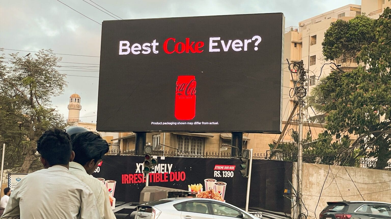 P5 SMD Digital Billboard Installed for Advertising Agency at Karachi