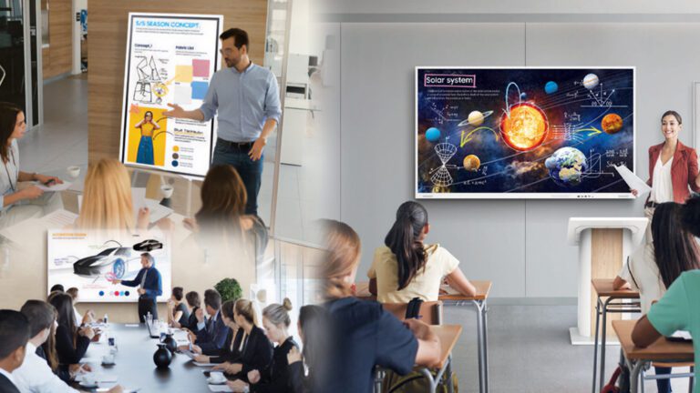 Samsung Interactive Screen | MNK Digital