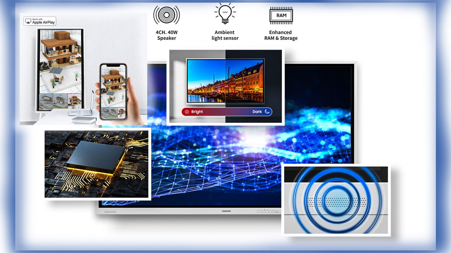 75" Samsung Interactive Screen Flip Pro WMB | MNK Digital