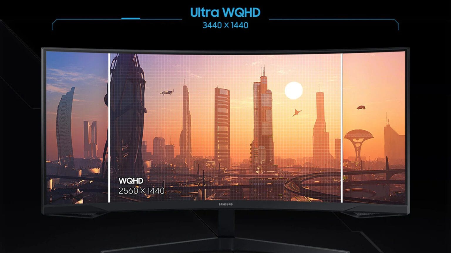 Samsung Odyssey Gaming Monitor G55T | MNK Digital